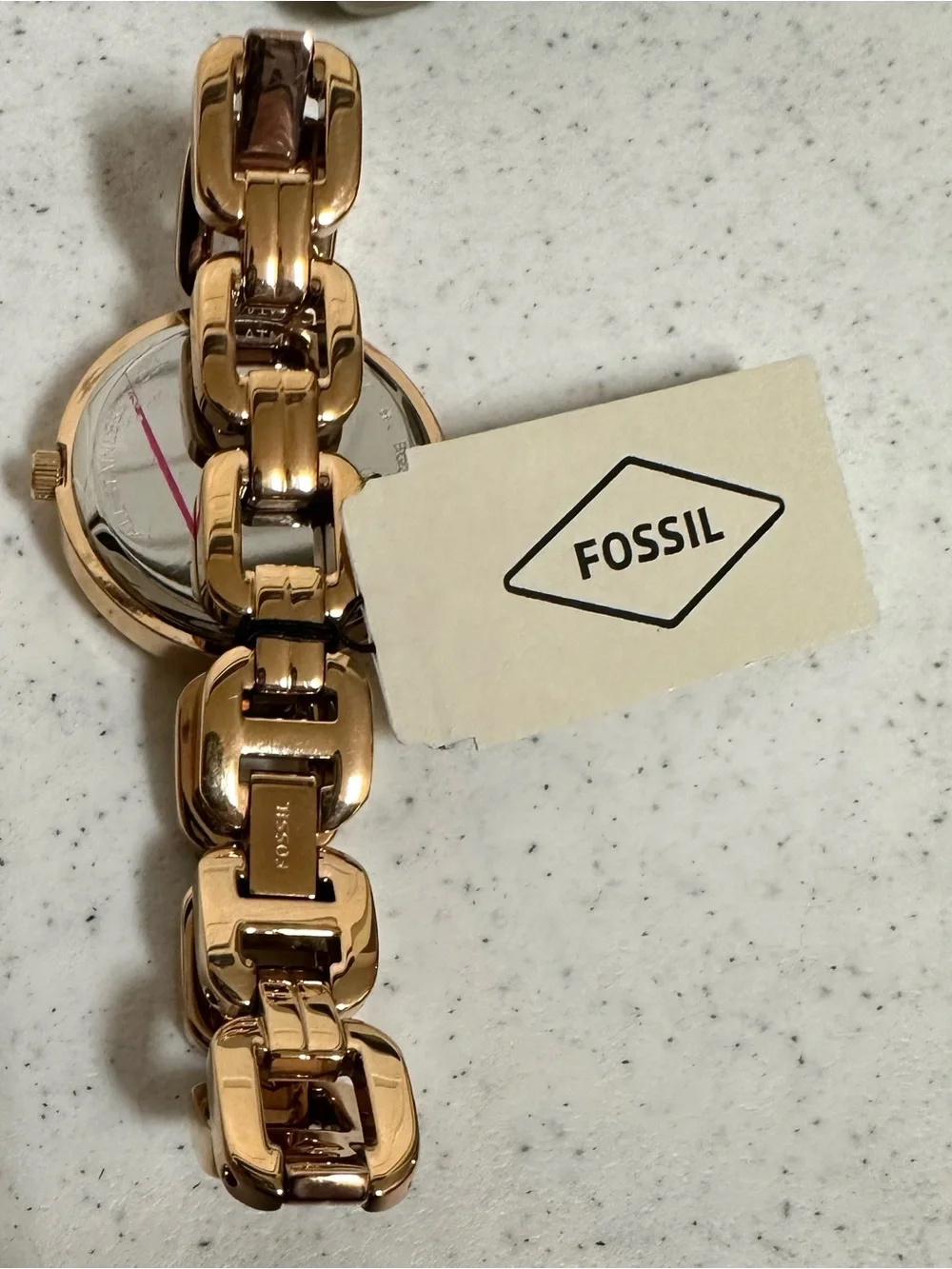 Fossil | Accessories | Fossil Kerrigan Rose Gold Bracelet Watch ...